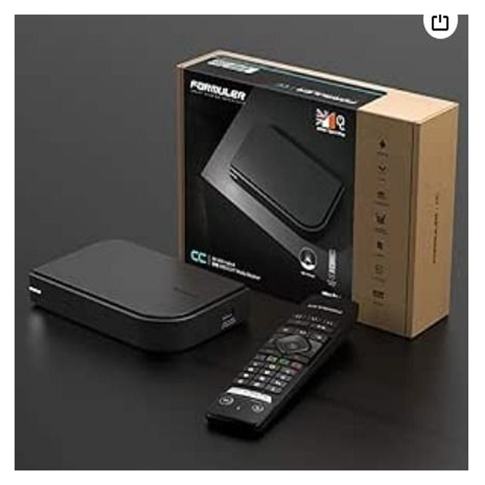 Formuler CC Hybrid DVB-T/C Terrestrial & Cable TV inbuilt Tuner 4K UHD ...