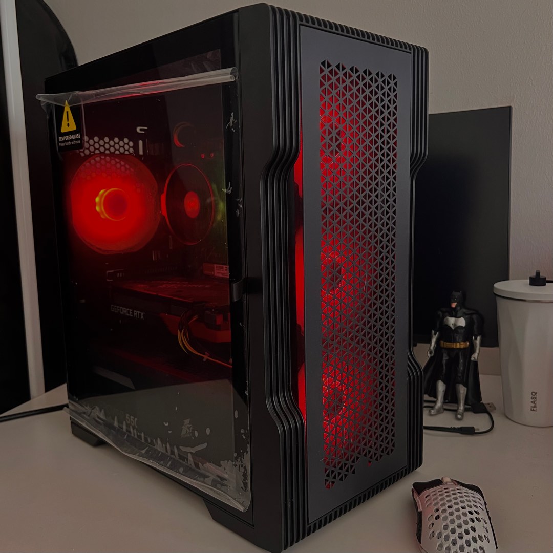 FULLSET HIGH SPEC GAMING PC RYZEN 5 RTX3060 WITH 24" CURVED 165HZ ...