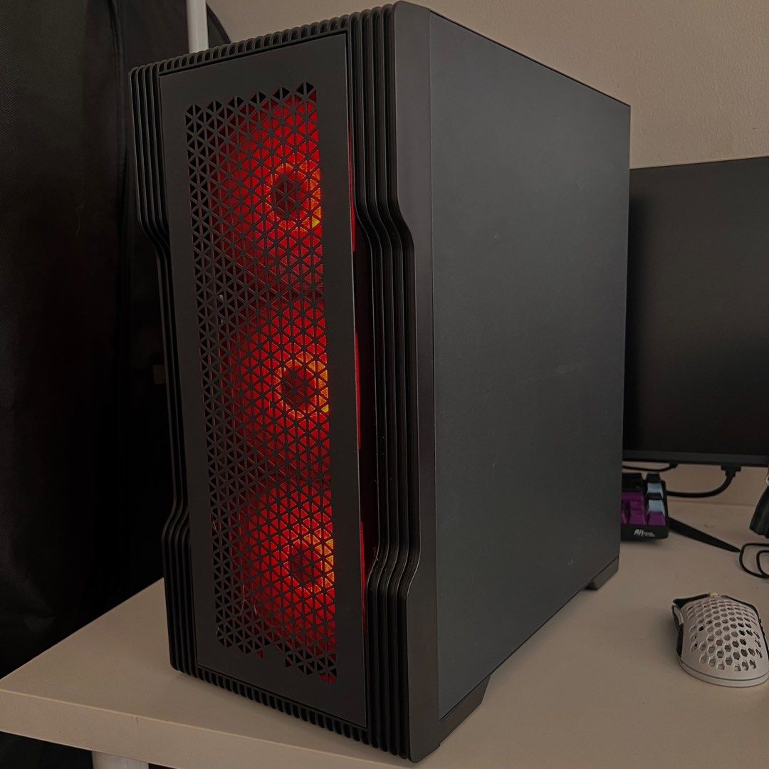 FULLSET HIGH SPEC GAMING PC RYZEN 5 RTX3060 WITH 24" CURVED 165HZ ...