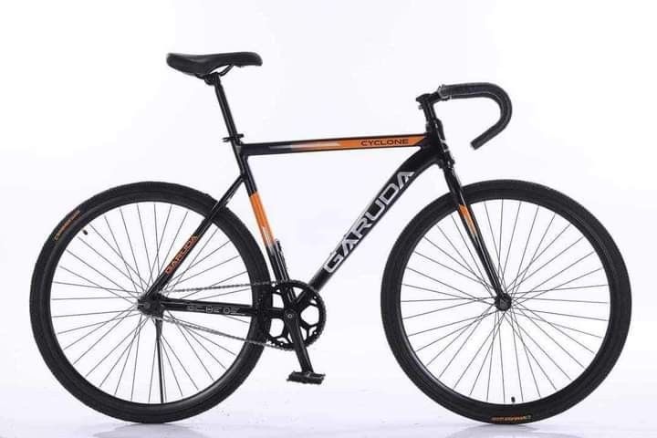 GARUDA CYCLONE AERO ALLOY FIXIE V2 DROP BAR 700C X 23C, Sports ...
