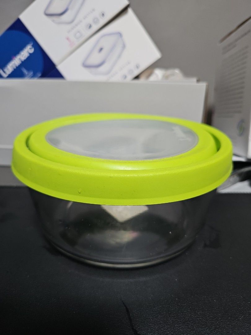 Glass Tupperware Container, Furniture & Home Living, Kitchenware ...