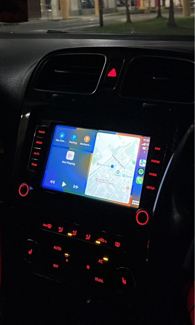 Golf mk6 android player, Car Accessories, Accessories on Carousell