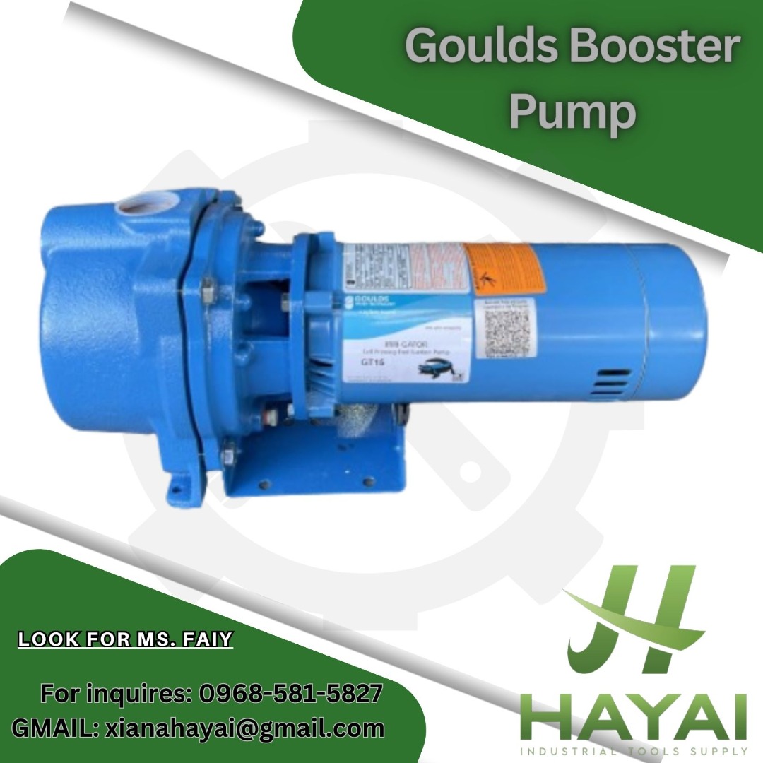 Goulds Booster Pump, Commercial & Industrial, Construction Tools ...