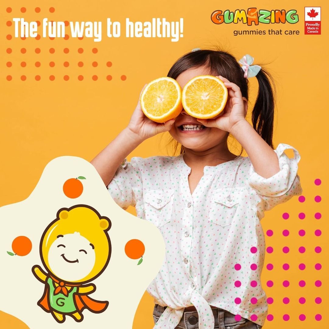 Gumazing Kids Daily Gummy Vitamin Bundle: Multivitamin & Omega 3 Fish ...