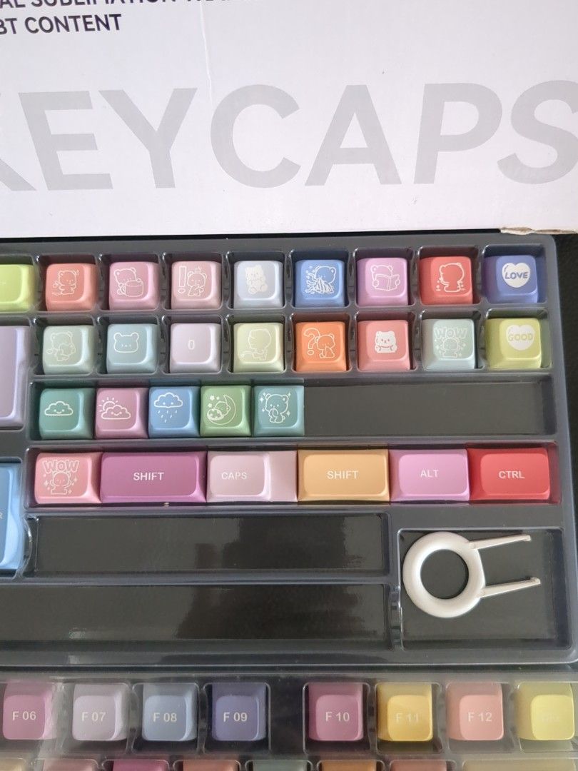 Gummy Bears PBT XDA Keycaps, Computers & Tech, Parts & Accessories ...