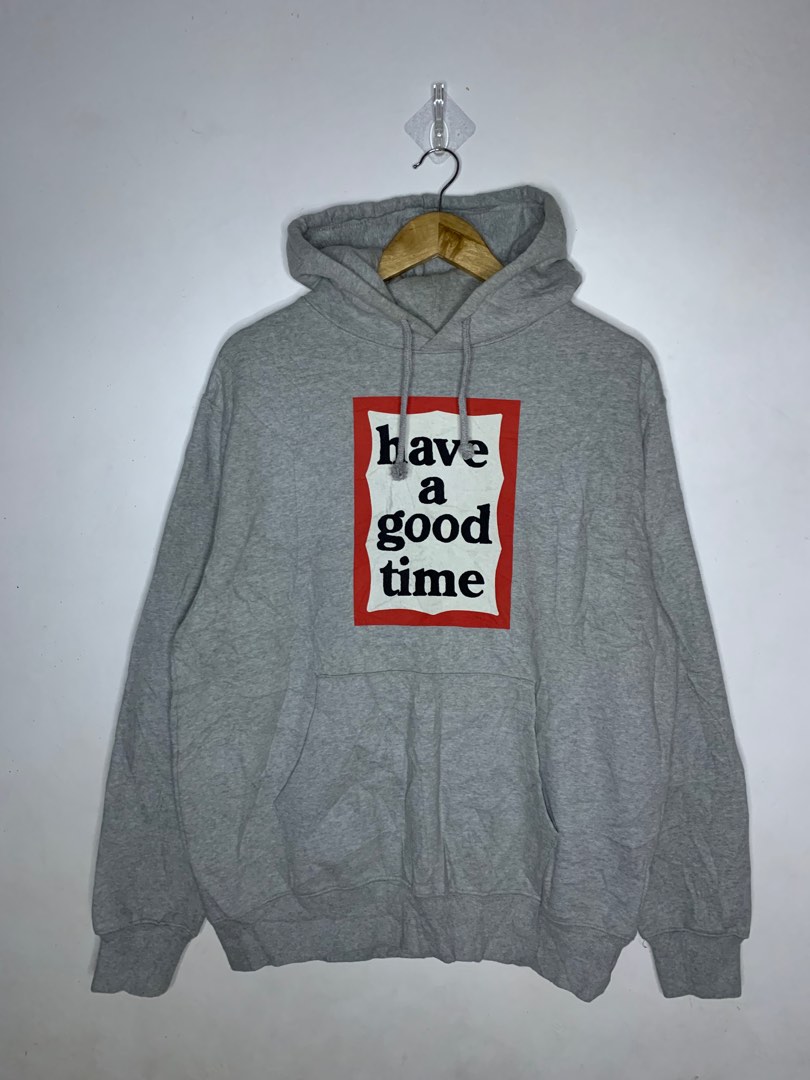 Have a Good Time Hoodie, Men's Fashion, Tops & Sets, Hoodies on Carousell