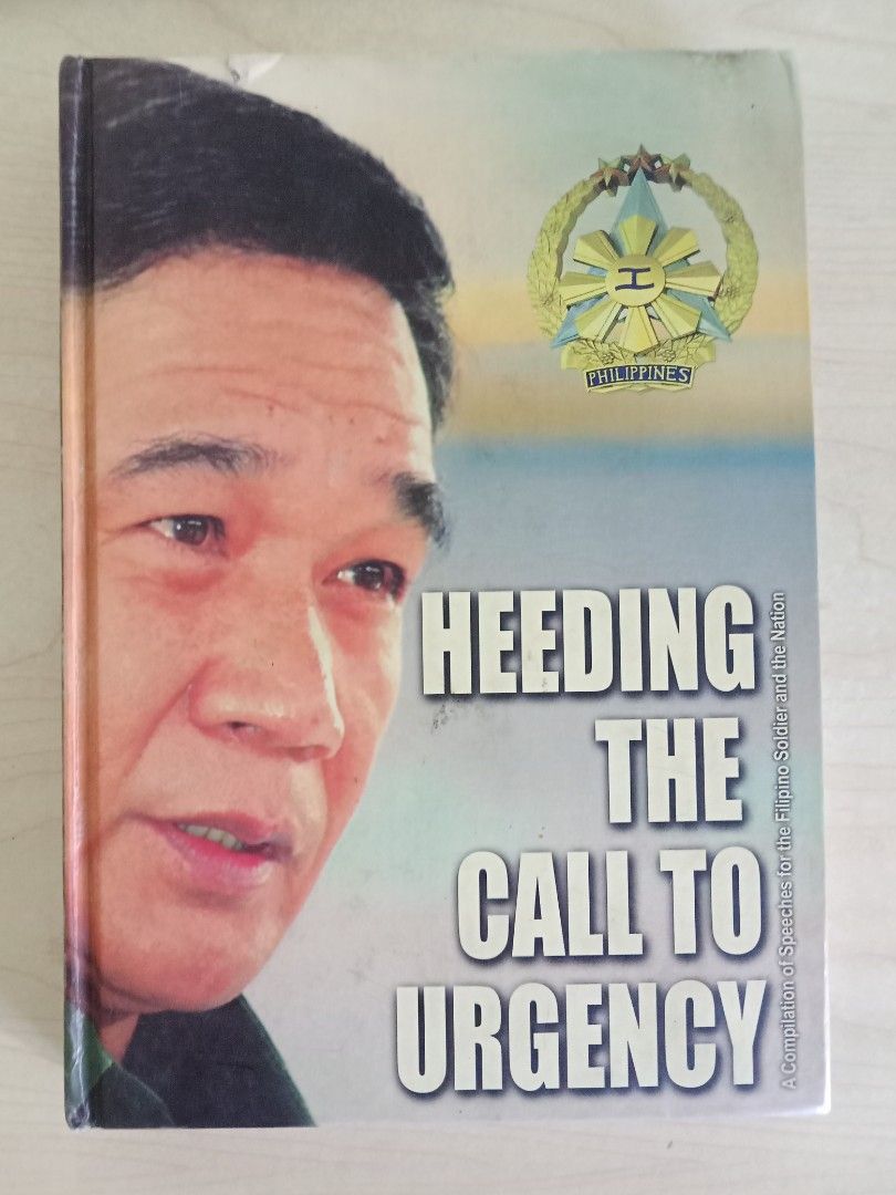 Heeding the Call to Urgency: A Compilation of Speeches for the Filipino ...