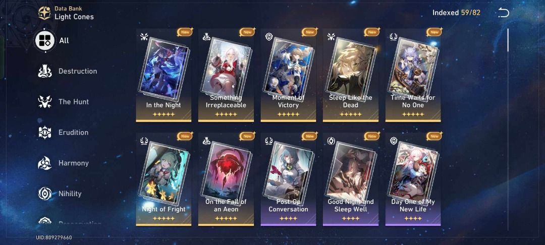 Honkai Star Rail Account END GAME 11x 5Stars MONOQUANTUM + Dan heng il ...