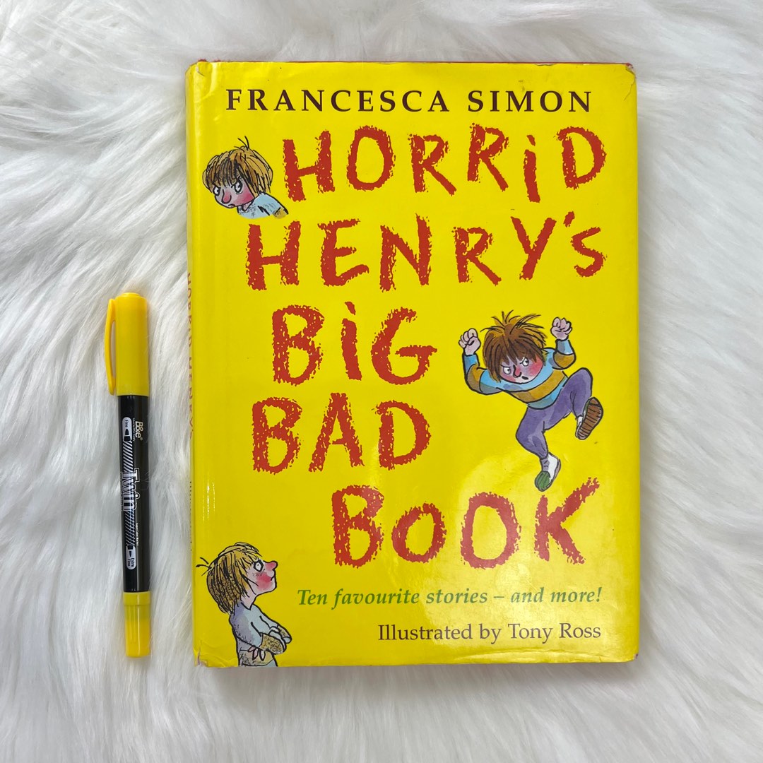 Horrid Henry Colored 12 stories Big Bad Book Preloved, Hobbies & Toys ...