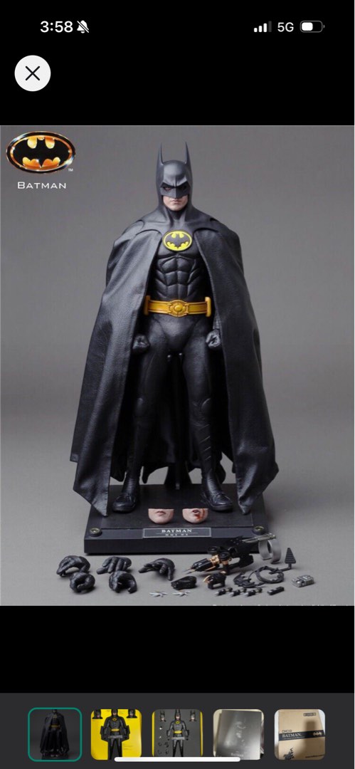 Hot Toys Batman 1989 DX09, Hobbies & Toys, Toys & Games on Carousell