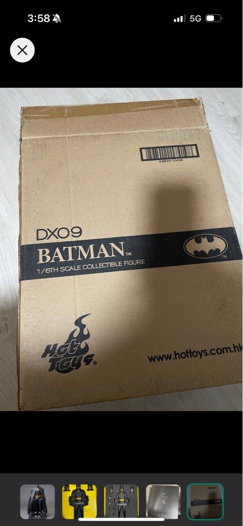 Hot Toys Batman 1989 DX09, Hobbies & Toys, Toys & Games on Carousell