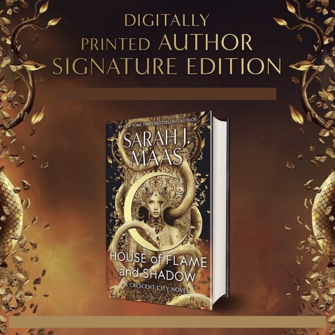 House Of Flame And Shadow by Sarah J. Maas - Digitally Signed Edition, Hobbies & Toys, Books ...