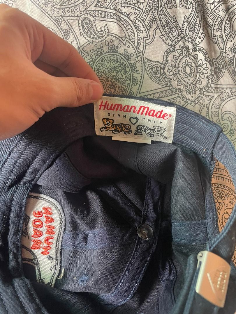 Human Made Cap Navy Blue, Men's Fashion, Watches & Accessories, Caps ...