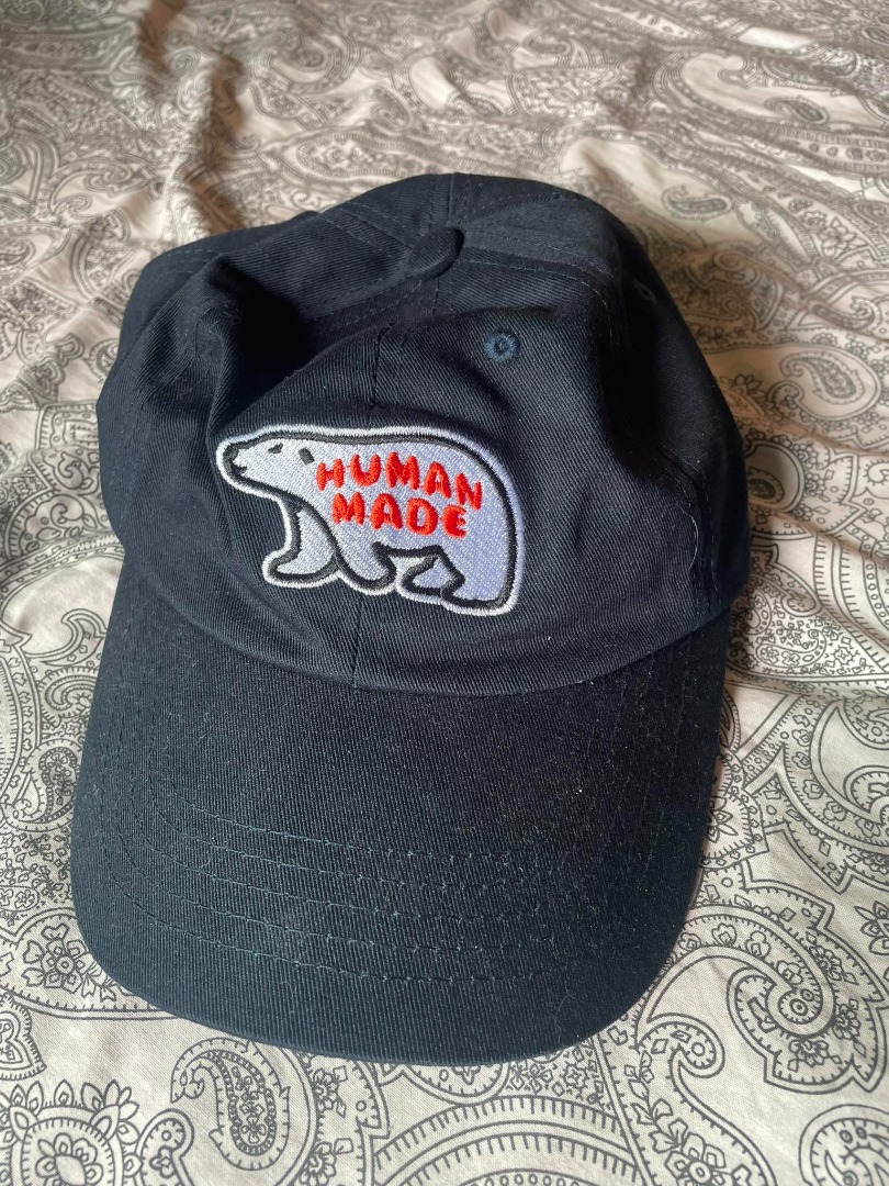 Human Made Cap Navy Blue, Men's Fashion, Watches & Accessories, Caps ...