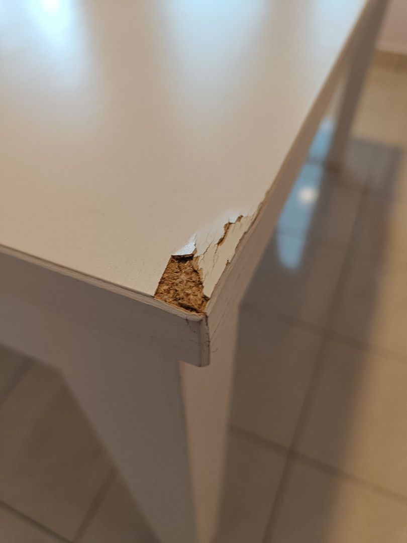 IKEA Laneberg Extendable Table (White), Furniture & Home Living ...