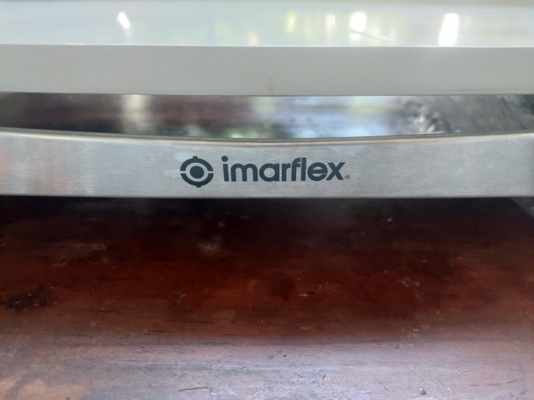 Imarflex Electric Ceramic Skillet With Hot Zone GL-1500C Good For ...