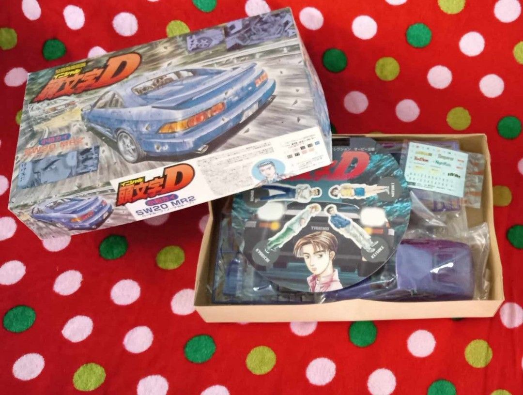 Initial D Toyota SW20 MR2 Model Kit, Hobbies & Toys, Toys & Games on ...