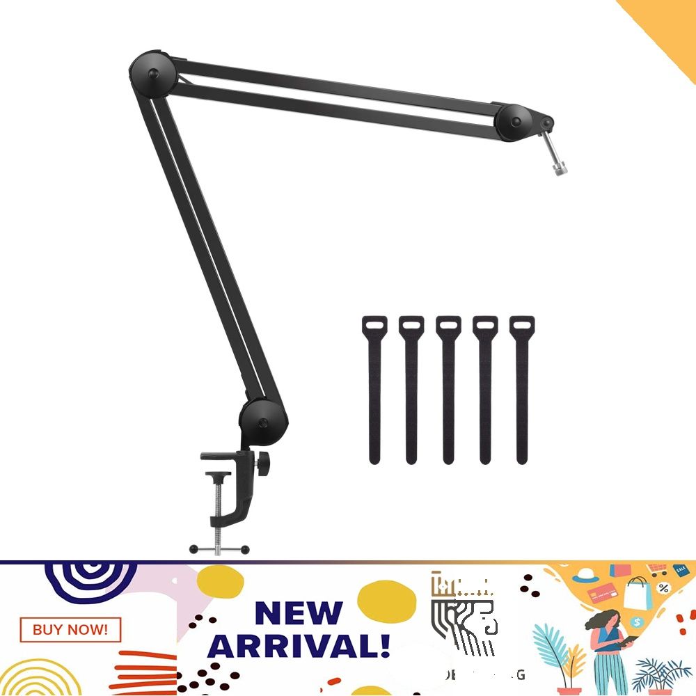 InnoGear Microphone Arm Stand, Heavy Duty Mic Arm Microphone Stand ...