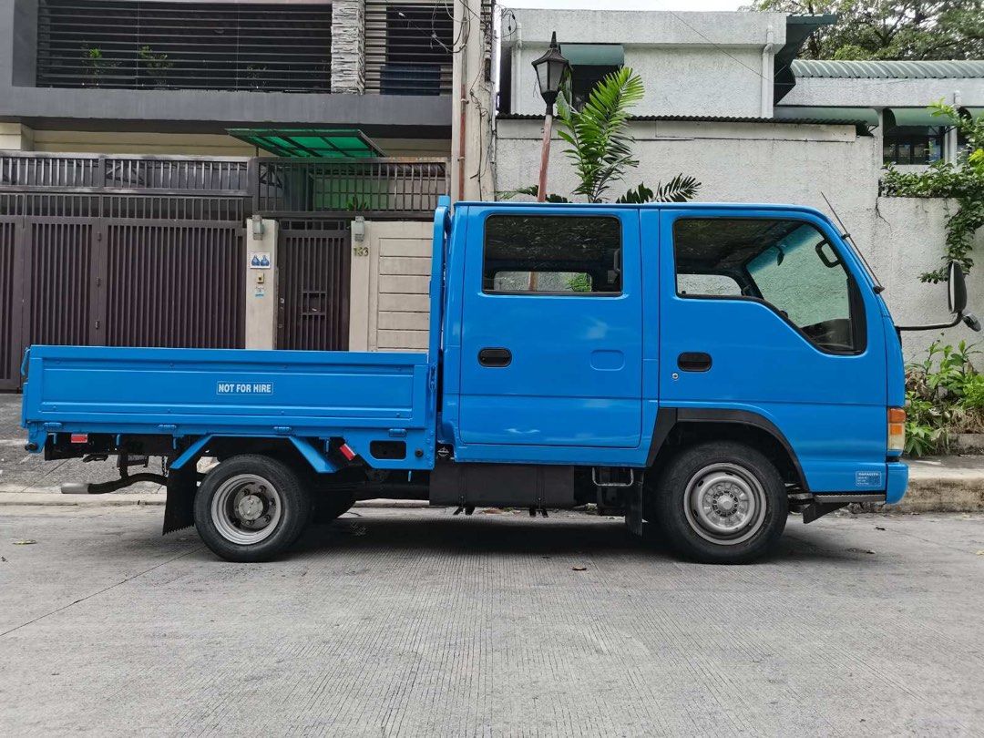 Isuzu Elf 6W Double Cab Cargo Dropside, Aluminum Van, Mini Dump Trucks ...