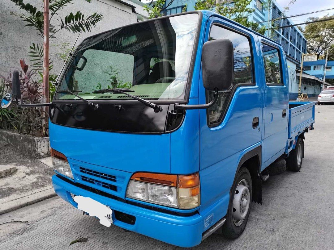 Isuzu Elf 6W Double Cab Cargo Dropside, Aluminum Van, Mini Dump Trucks ...
