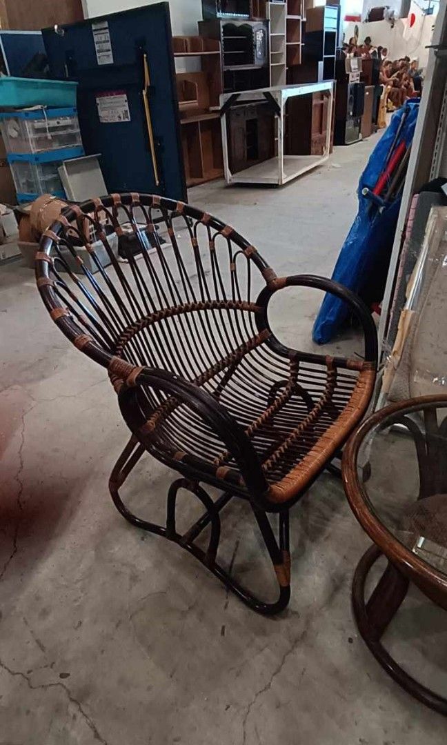 Japan Rattan Coffee Set, Furniture & Home Living, Furniture, Other Home ...