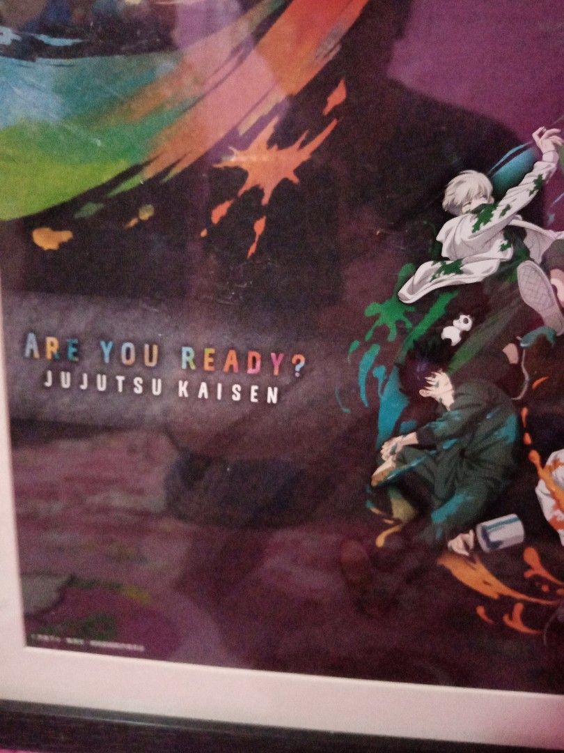 JUJUTSU KAISEN FRAME, Furniture & Home Living, Home Decor, Frames ...