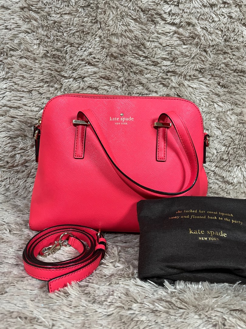 Kate Spade Cedar Street Maise Saffiano Leather Satchel, Luxury, Bags ...
