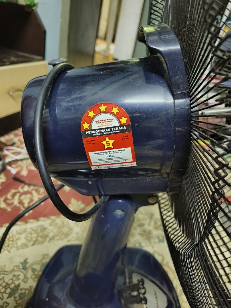 Kipas Duduk SHARP, Furniture & Home Living, Lighting & Fans, Fans on ...