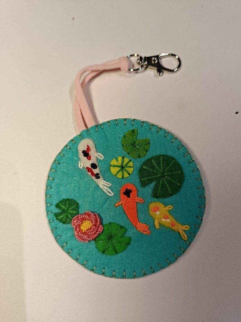 Koi fish key chain, Hobbies & Toys, Stationery & Craft, Handmade Craft ...
