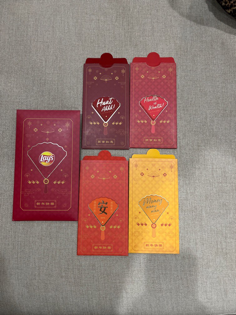 Lays 2024 red packet, Hobbies & Toys, Stationery & Craft, Other ...