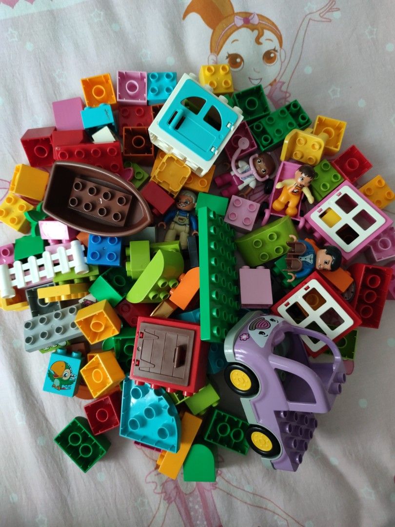 Lego Duplo blocks, Hobbies & Toys, Toys & Games on Carousell