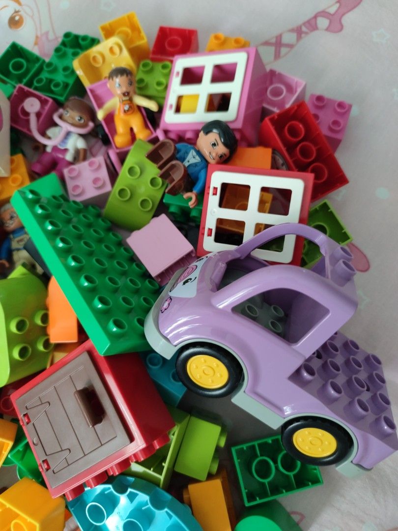 Lego Duplo blocks, Hobbies & Toys, Toys & Games on Carousell