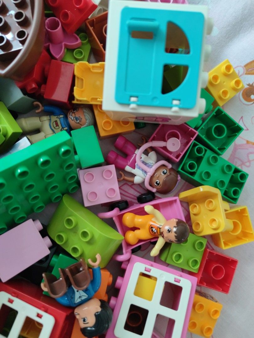 Lego Duplo blocks, Hobbies & Toys, Toys & Games on Carousell
