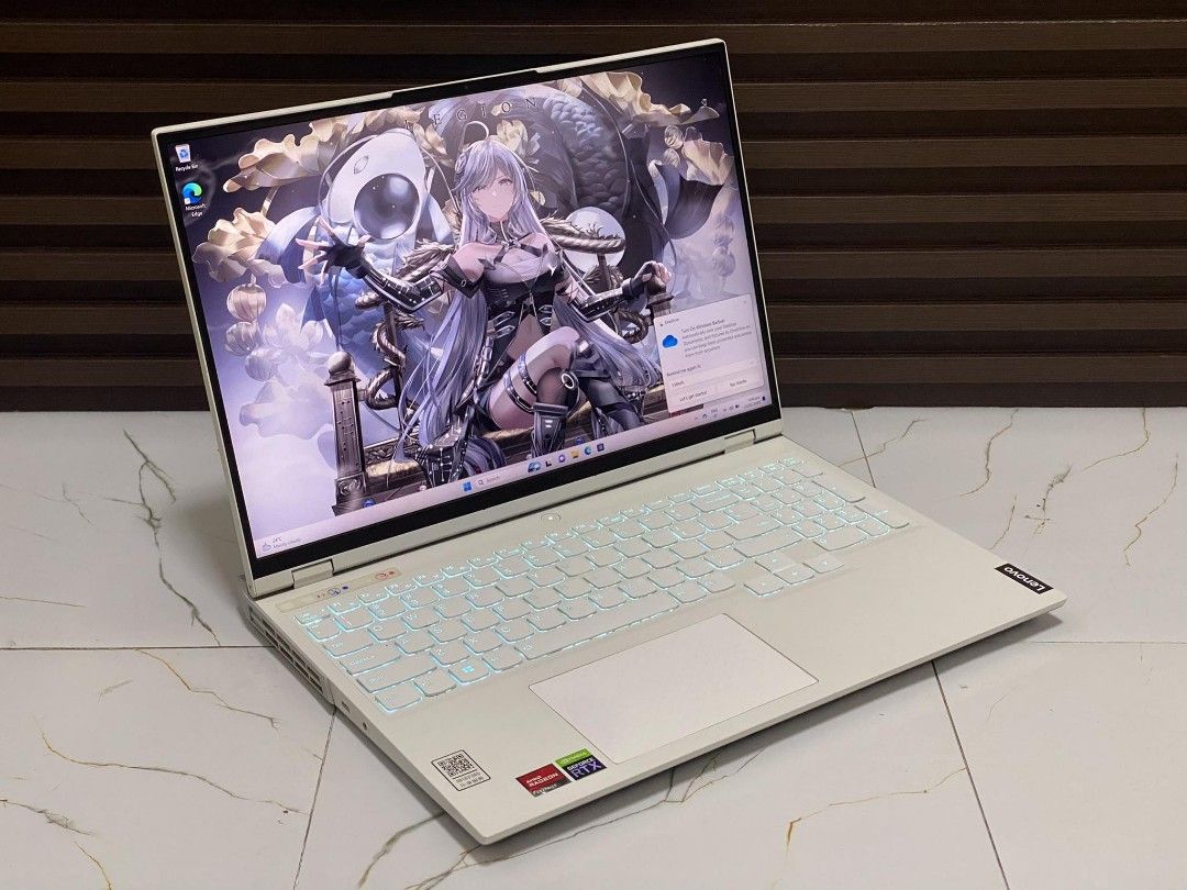 LENOVO LEGION 5 PRO STINGRAY WHITE (R9000P), Computers & Tech, Laptops ...