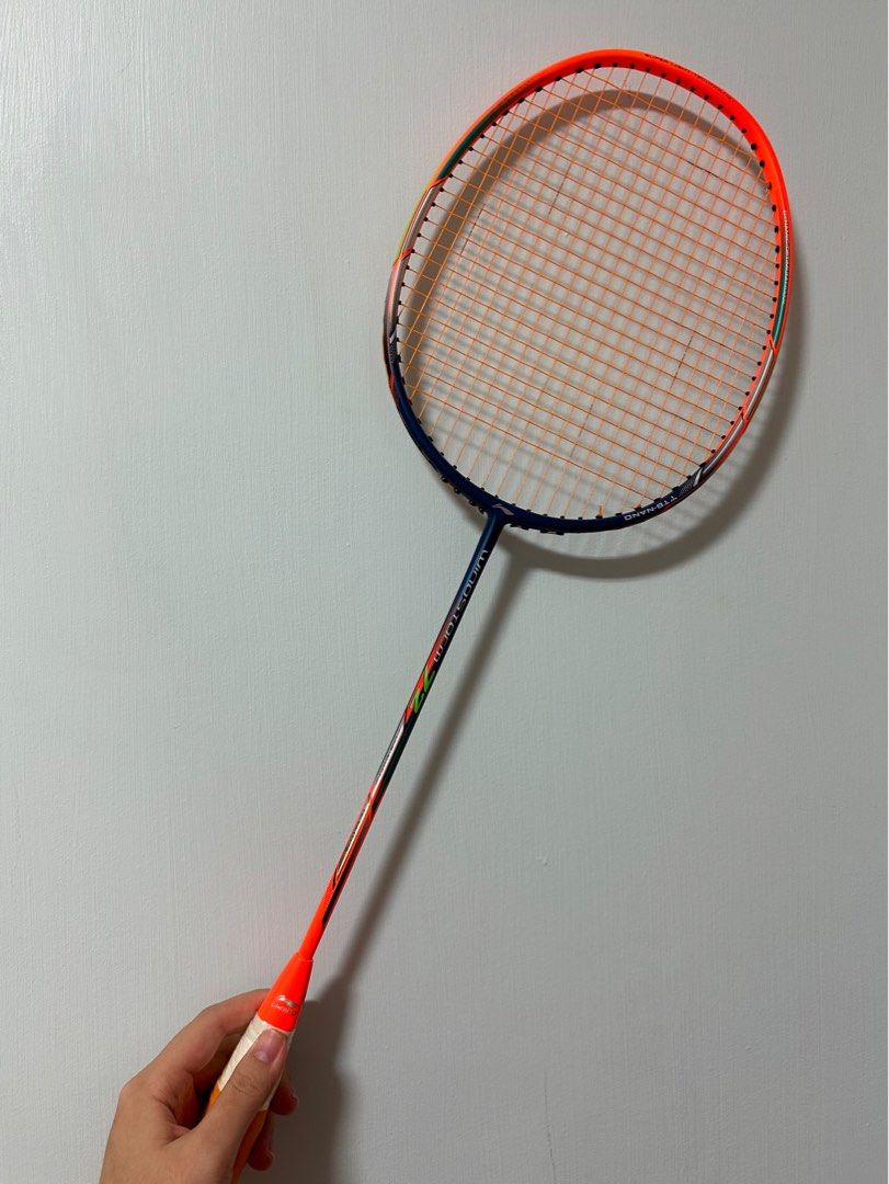 Li Ning Badminton Racket- Windstorm 72, Sports Equipment, Sports ...