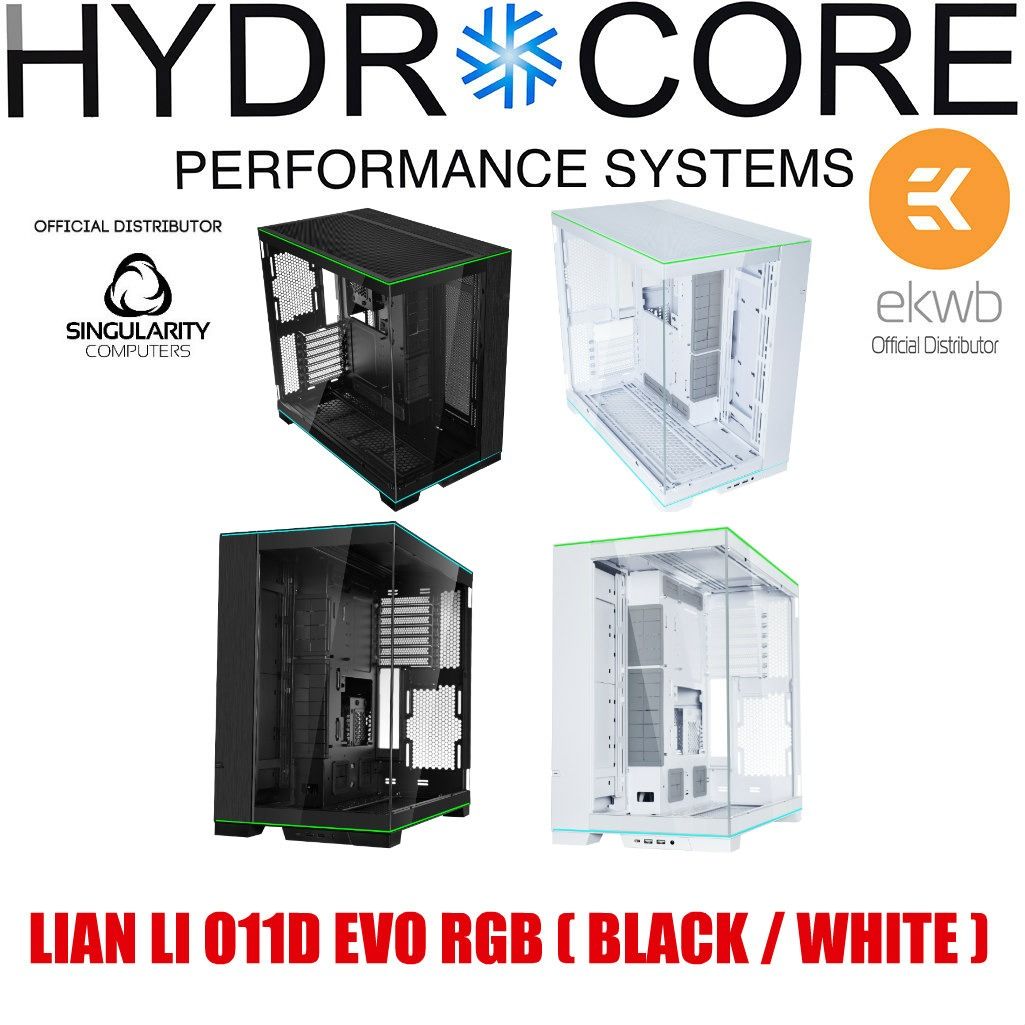 LIAN LI O11D EVO RGB ( BLACK / WHITE ), Computers & Tech, Parts ...
