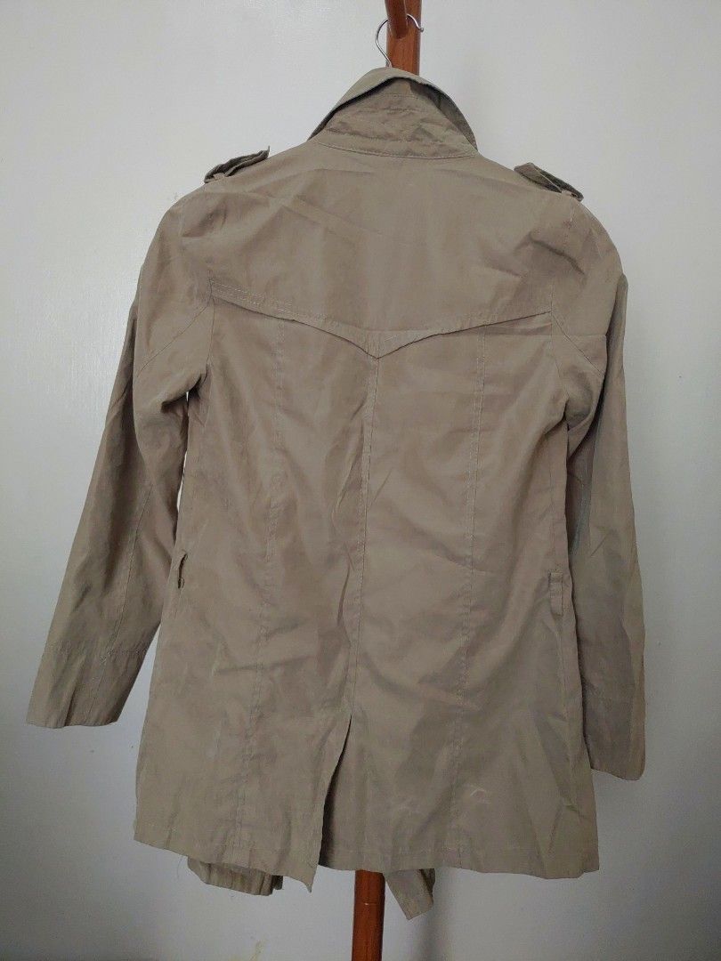 Light Army Green Blazer/ Coat, Women's Fashion, Coats, Jackets and ...