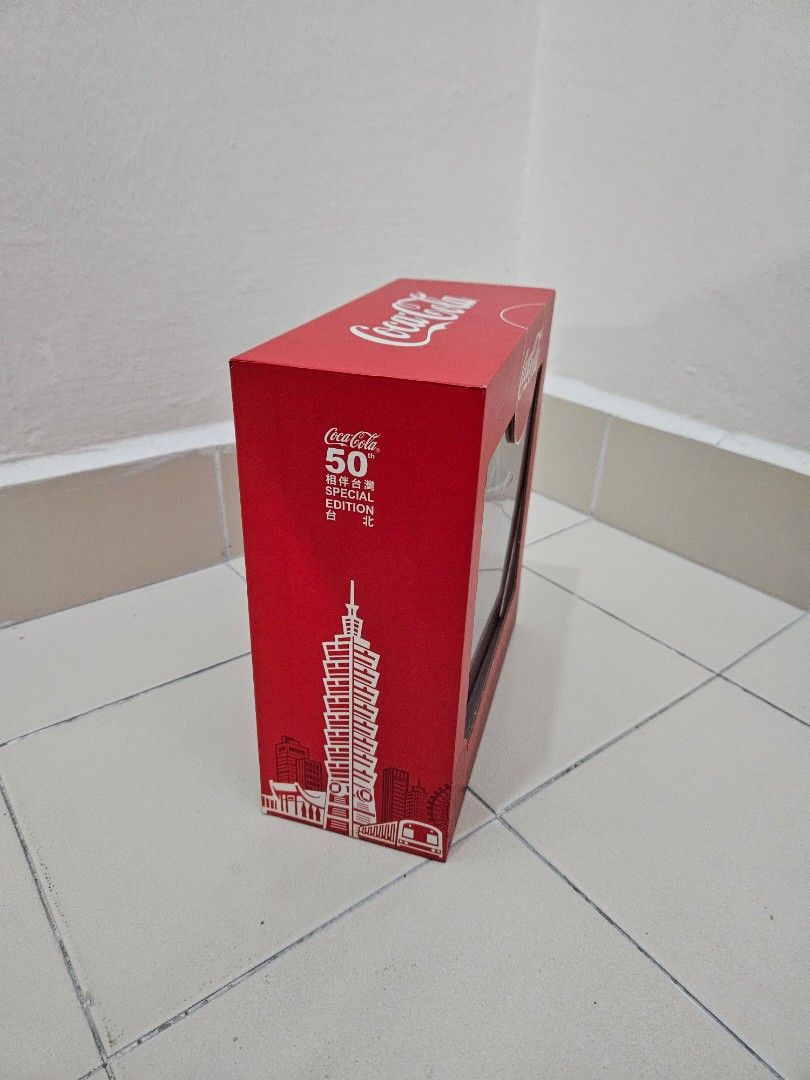 [Limited Edition] Coca-Cola 50th Anniversary Gift Box, Furniture & Home ...