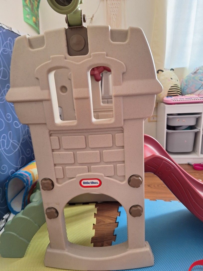 Little tikes playset slide and swing, Babies & Kids, Infant Playtime on ...