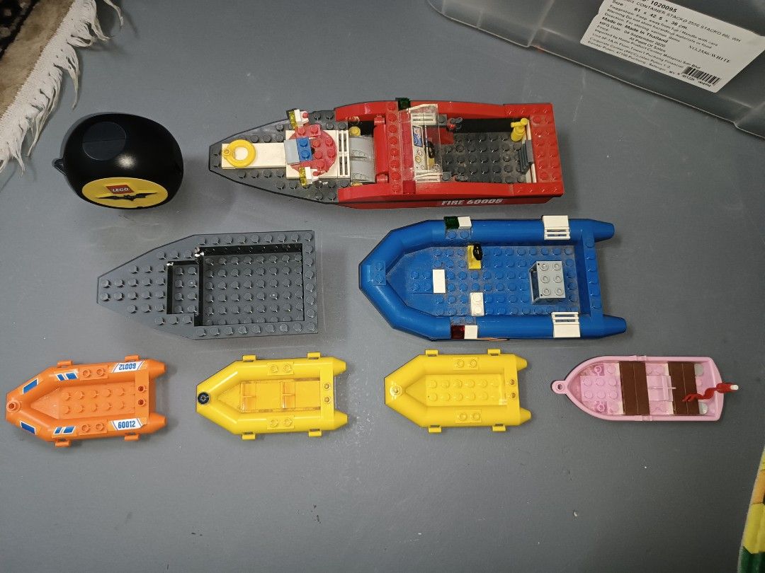 Lot Lego Boats part original Lego city toys, Hobbies & Toys, Toys ...