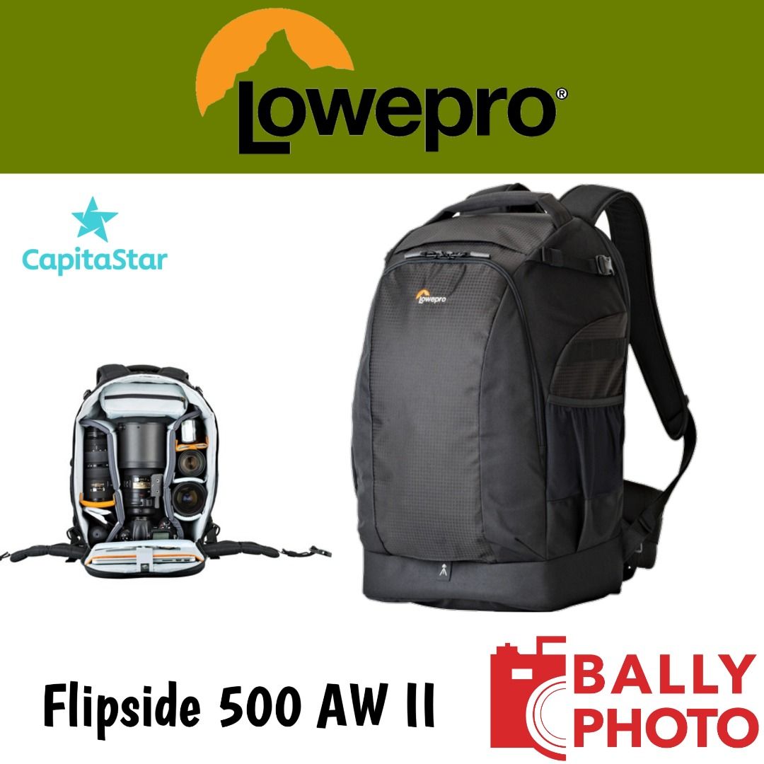 Lowepro Flipside 500 AW II Camera Backpack, Photography, Photography ...