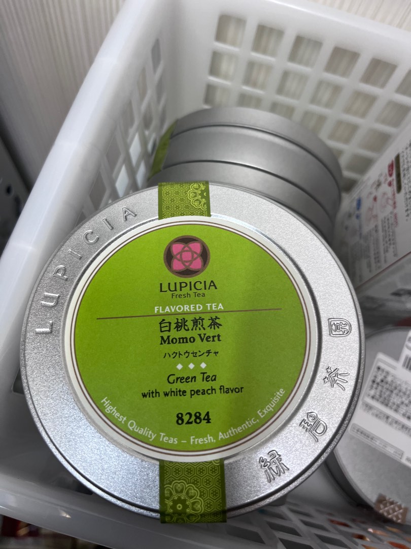 Lupicia 白桃煎茶 罐裝 50g (日本製), 嘢食 & 嘢飲, 飲料 - Carousell