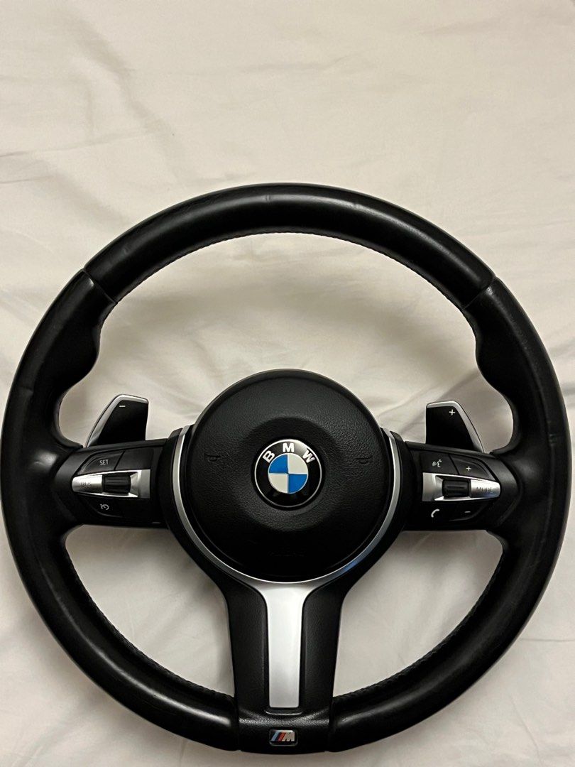M SPORT BMW STEERING WHEEL ORIGINAL BMW F10 F30 F80, Car Accessories ...