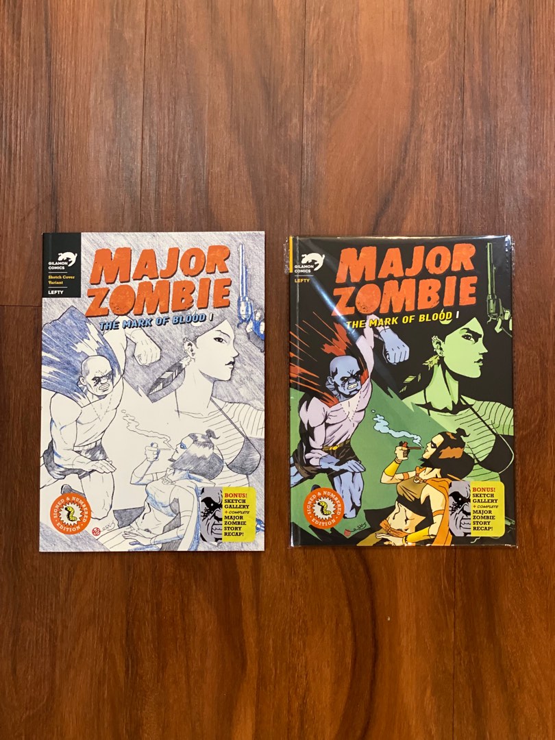 Major Zombie The Mark of Blood : Karya Lefty, Hobbies & Toys, Books ...