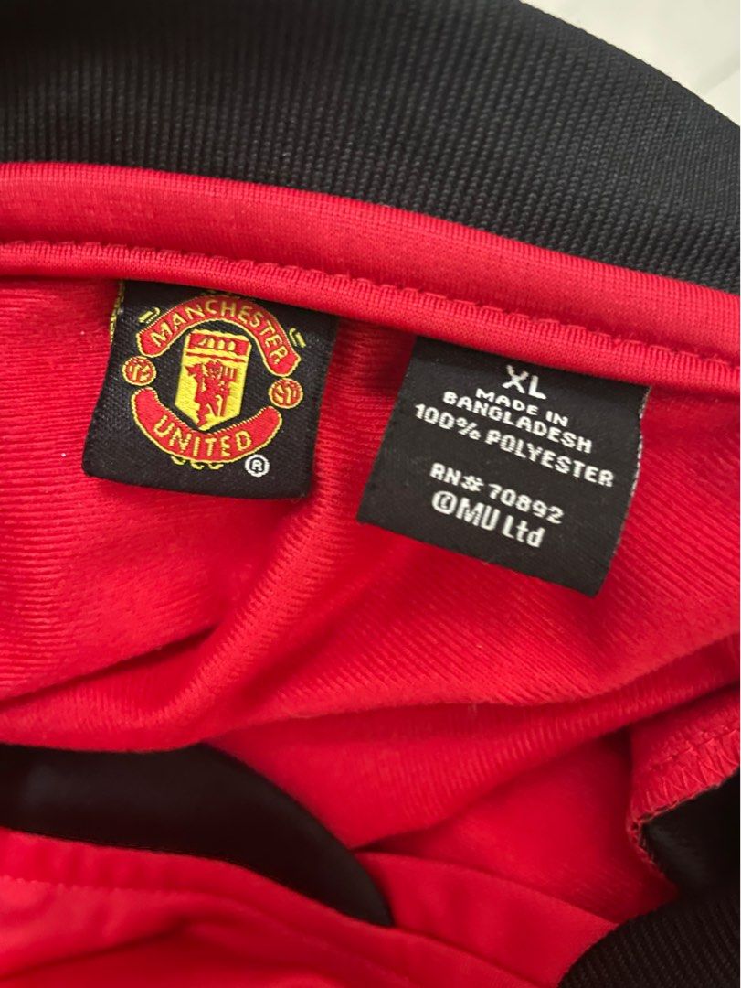 Manchester United Merch Long Sleeve Shirt, Men's Fashion, Tops & Sets ...