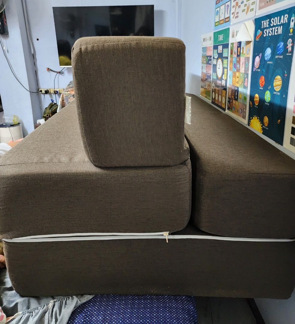 Mandaue Sofa Bed Queen Size, Furniture & Home Living, Furniture, Bed ...