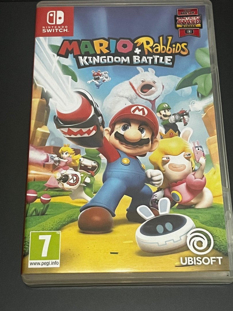 Mario + Rabbids | Nintendo Switch Game, Video Gaming, Video Games ...