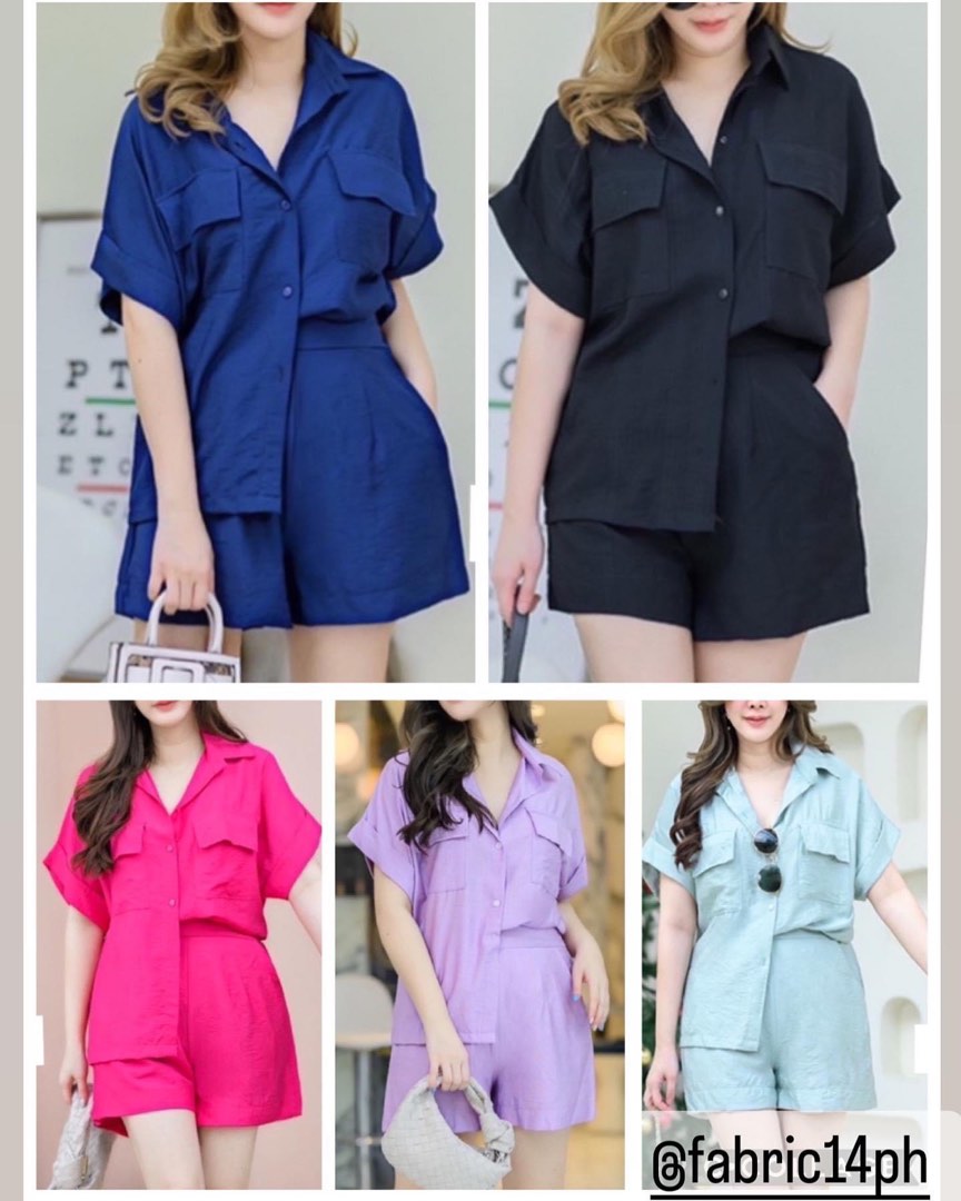 MAY Premium Top and Shorts Coords, Women's Fashion, Dresses & Sets ...