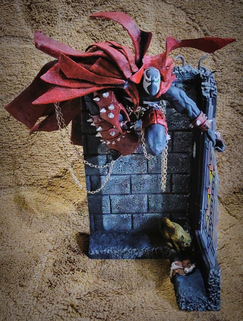 Mcfarlane Spawn - Wall Spawn, Hobbies & Toys, Toys & Games on Carousell