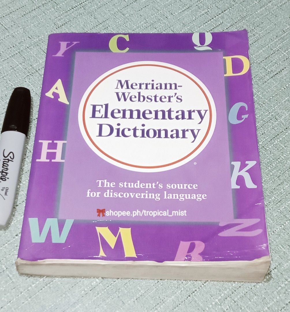 Merriam-Webster' Elementary Dictionary, Hobbies & Toys, Books ...